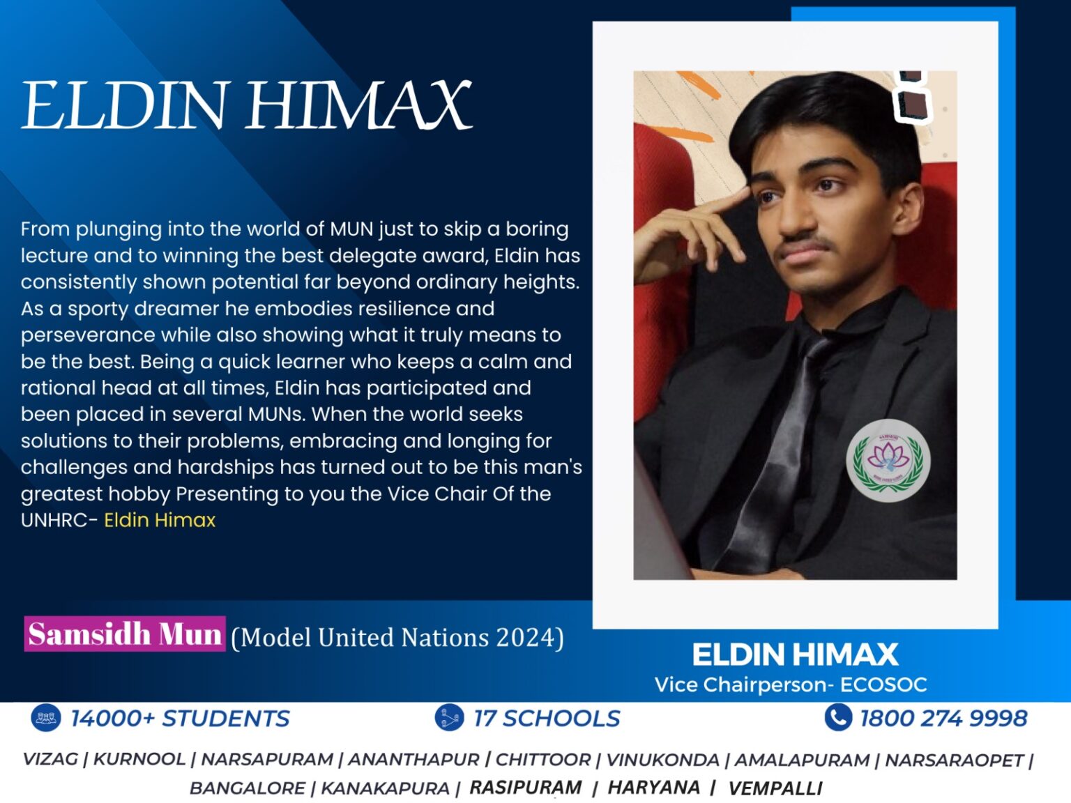 Samsidh MUN Empowering Students through UN Conferences
